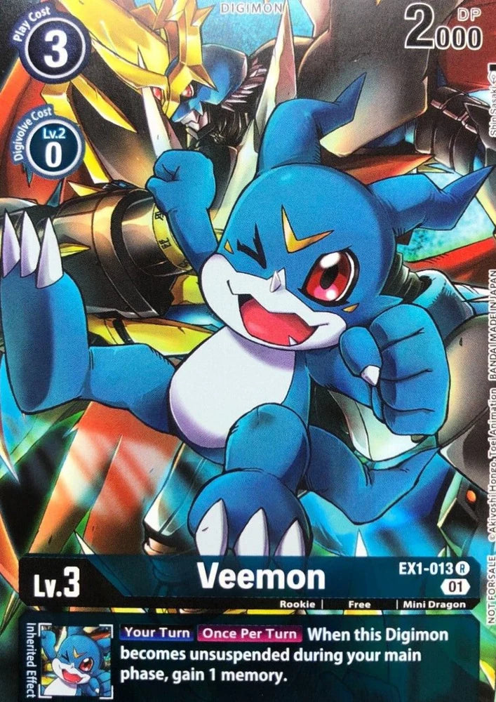 Veemon (Tamer's Evolution Box 2) – GetthosemonsNZ